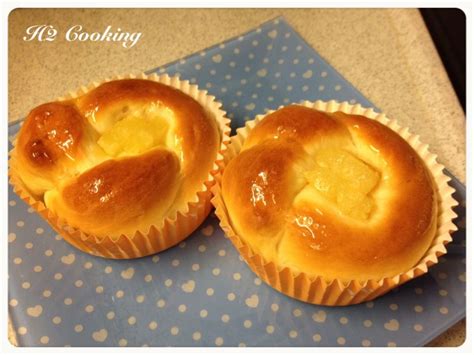 蜜糖菠蘿包 湯種法食譜、做法 H2cooking的cook1cook食譜分享