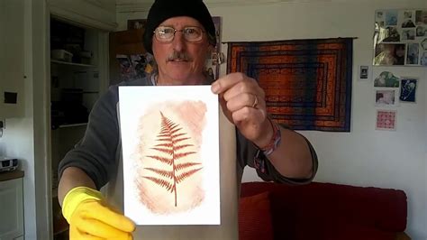 Anthotype Printing Using Turmeric Youtube