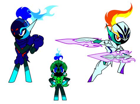 The Charcadet Evolution Line But Shiny By Retracgamer On Deviantart