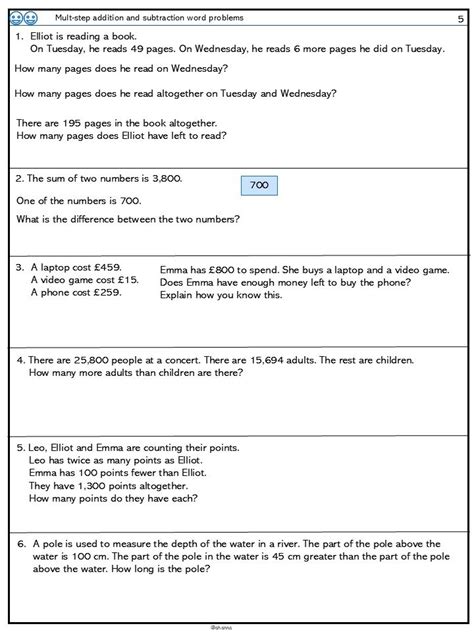 Tackle Multi Step Maths Word Problems With Ease