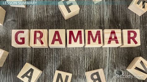 Grammatical Error Examples Corrections Video Lesson Transcript Study