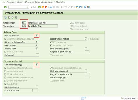 SAP WM Stock Removal Strategy A Partial Pallet Qu SAP Community