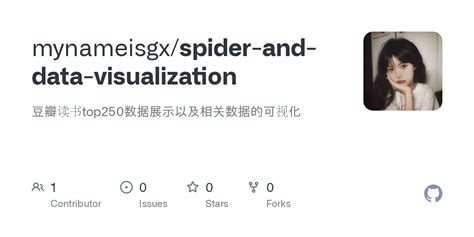 Github Mynameisgxspider And Data Visualization 豆瓣读书top250数据展示以及相关数据的可视化