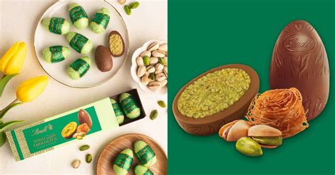 Lindt Dubai Chocolate Easter Eggs The Green Head