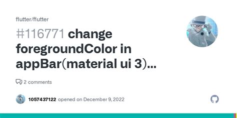 Change ForegroundColor In AppBar Material Ui 3 Does Not Change The