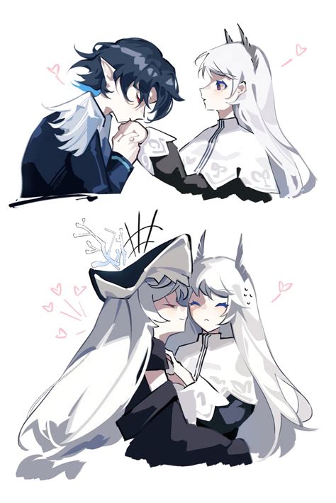 Specter Irene Specter The Unchained And Lumen Arknights Drawn By Aisling Danbooru