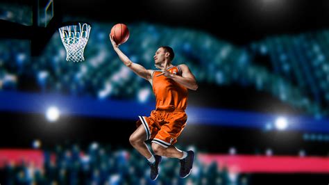 Desktop Wallpapers Men Athletic Basketball Jump Ball X