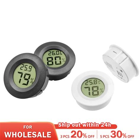 Mini Hygrom Tre Therye Num Rique LCD Noir Et Blanc R Frig Rateur