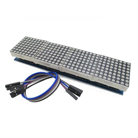 Dot Matrix Max 7219 Display 4 In 1 Roboticsdna