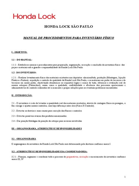 Manual De Procedimento Inventário 2014 Download Grátis Pdf