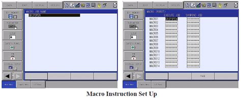 Macro Function Yaskawa Motoman