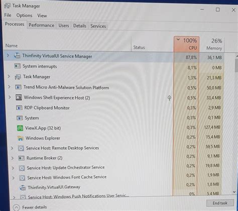 Virtual Ui Consumes Too Much Cpu Schneider Electric Community