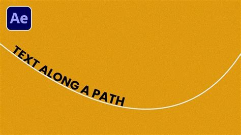 Text Along Path Tutorial In After Effects Text On Path In Text Tutorial Motion Design