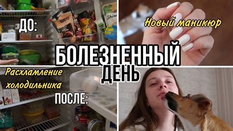 Полностью заболела🤒Спонтанное расхламление холодильника🥦🥑🧀Сделала