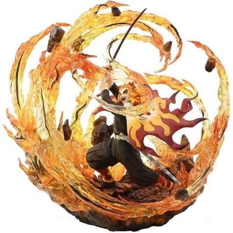 駿河屋 破損品箱・付属品欠品 煉獄杏寿郎 Dx Ver 「鬼滅の刃」 18 Pvc製塗装済み完成品（フィギュア）