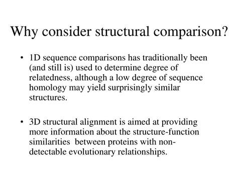 Ppt Dali A Protein Structural Comparison Algorithm Using D Distance