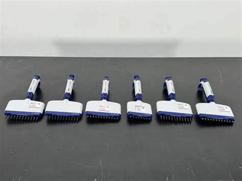 Rainin Pipet Lite XLS Multichannel Pipettes Quantity 6 LabX