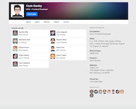 Bootstrap Friends Examples