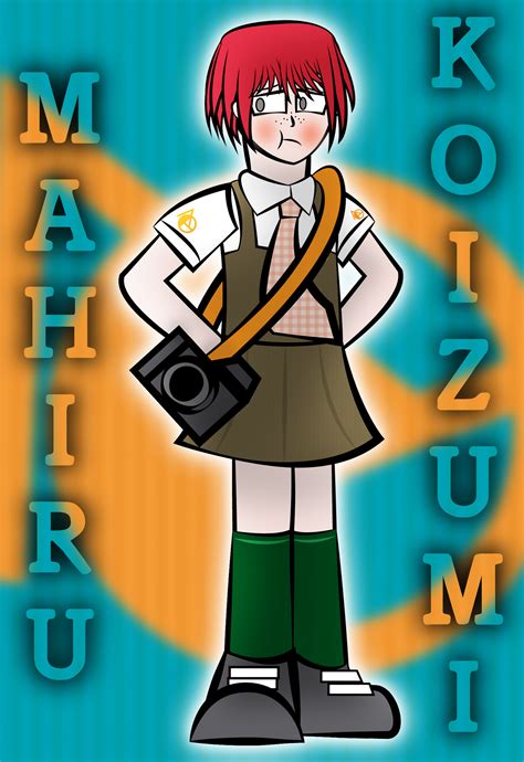 Heres A Drawing Of My Favorite Danganronpa Character Mahiru Koizumi
