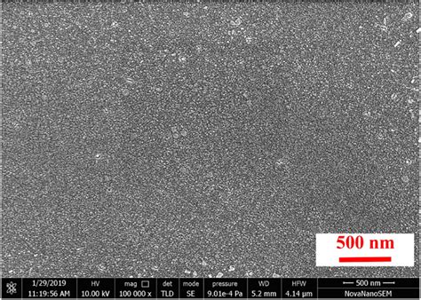 Sem Image Of Tio2 Film Deposited On The P‐si Substrate Download