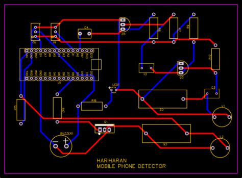 Pcbmobile Phone Detector Circuit Resources Easyeda