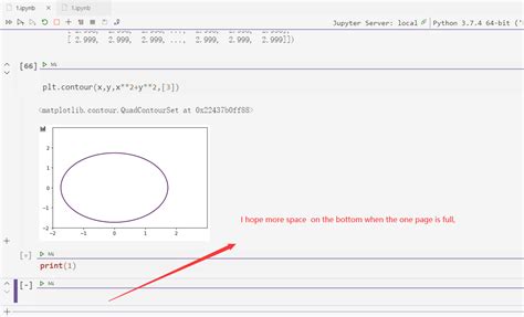 About The Vertical Scrolling Visible Area Of The Jupyter Notebook When