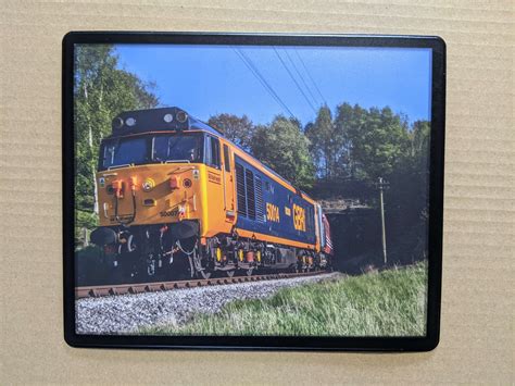 Mouse Mat Featuring Gbrf Class 50 No 50007 At Mytholmes Keighley And Worth Valley Railway