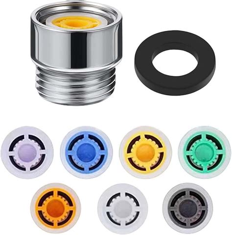 8 Pcs Shower Flow Restrictor Shower Head Flow Restrictor Shower Flow Reducer Limiter Set Shower
