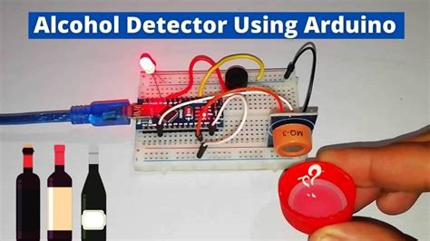 Alcohol Detector Using Arduino MQ3 Sensor IoT Projects Ideas