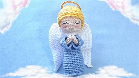 ANGEL PARA NACIMIENTO AMIGURUMIS TUTORIAL PASO A PASO Christmas