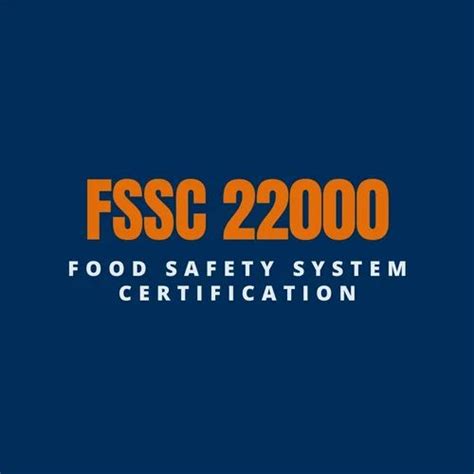 Fssc 22000 Certification Service In New Delhi Id 2850841207030
