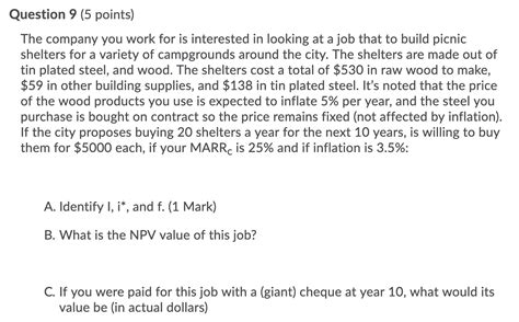 Question Points The Company You Work For Is Chegg