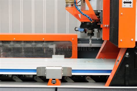 Numerically Controlled Milling Machine Stock Image Image Of Cutter