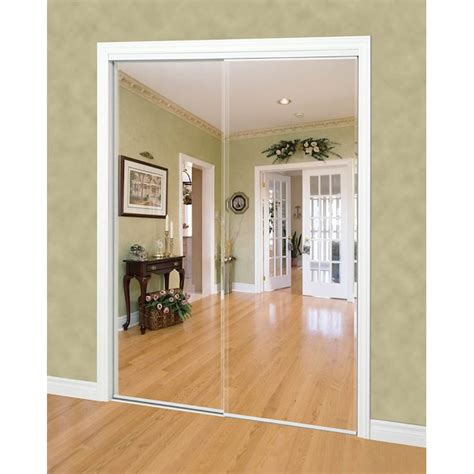 Reliabilt 48 In X 80 In Glassmirror Flush Mirrored Glass Prefinished