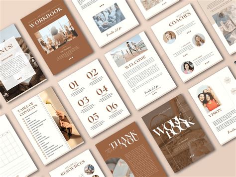A Professional Workbook Design With Clickable Fillable Fields Upwork