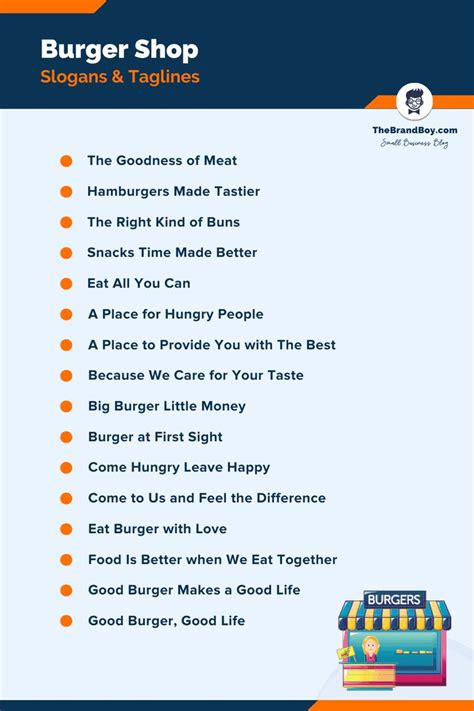 168 Catchy Burger Shop Slogans And Taglines