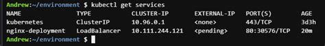 Kubernetes Deploying Nginx Pods