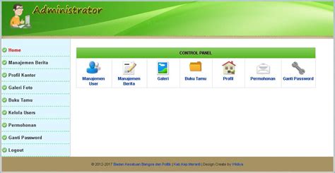 Contoh Website Sistem Informasi Sistem Informasi Penjualan Menggunakan Php Dan Mysql Bunafit