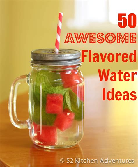 Flavored Water Recipes