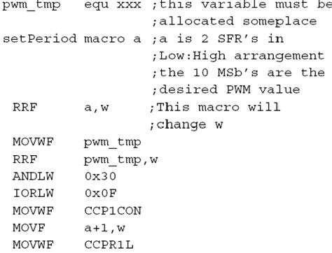 Gravando Um Valor Pmw No Registro Ccp Com Um Picmicro Mid Range Dica 23
