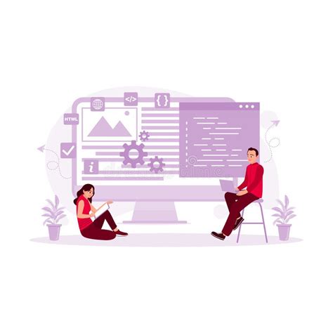 Young Software Developer It Specialist Who Professionally Programs