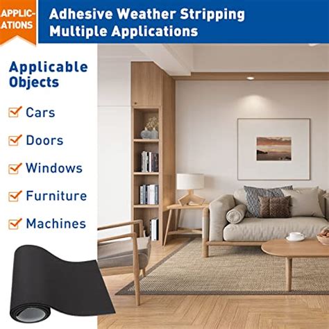 MAGZO Adhesive Foam Padding 1 4 Inch Thick 12 W X 59 L High Density
