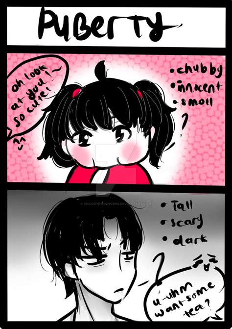 Puberty By Shadowheichou98 On Deviantart