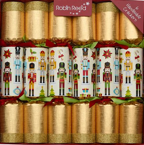 Nutcracker Christmas Crackers Traditional Design From Robin Reed