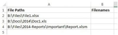 How To Extract File Name From A Path In Microsoft Excel