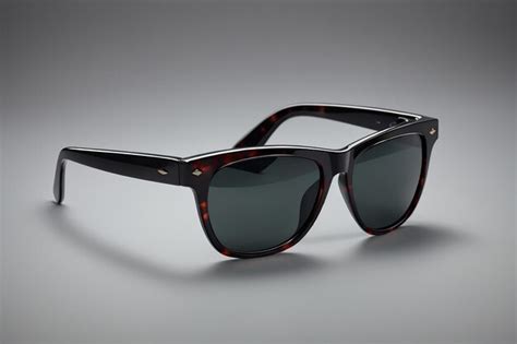 Premium Ai Image Unisex Dark Sunglasses Isolated