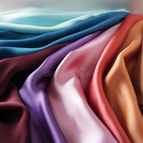 Vibrant Silk Fabrics Realistic Landscapes With Soft Edges And Bold