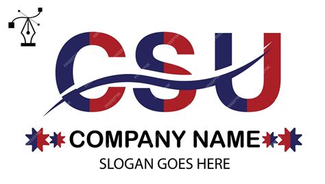 Premium Vector Csu Letter Logo