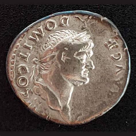 Domitian 81 96 Ad 316gm Silver Denarius All Nations Stamp And Coin
