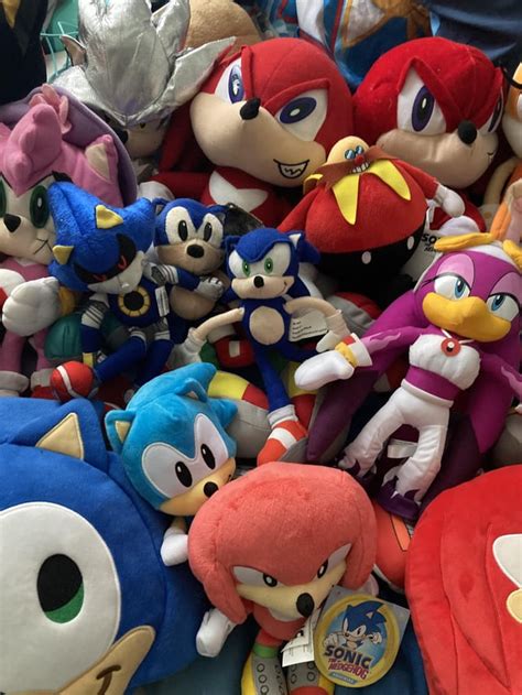 Sonic Plush Collection Rsonicplushes